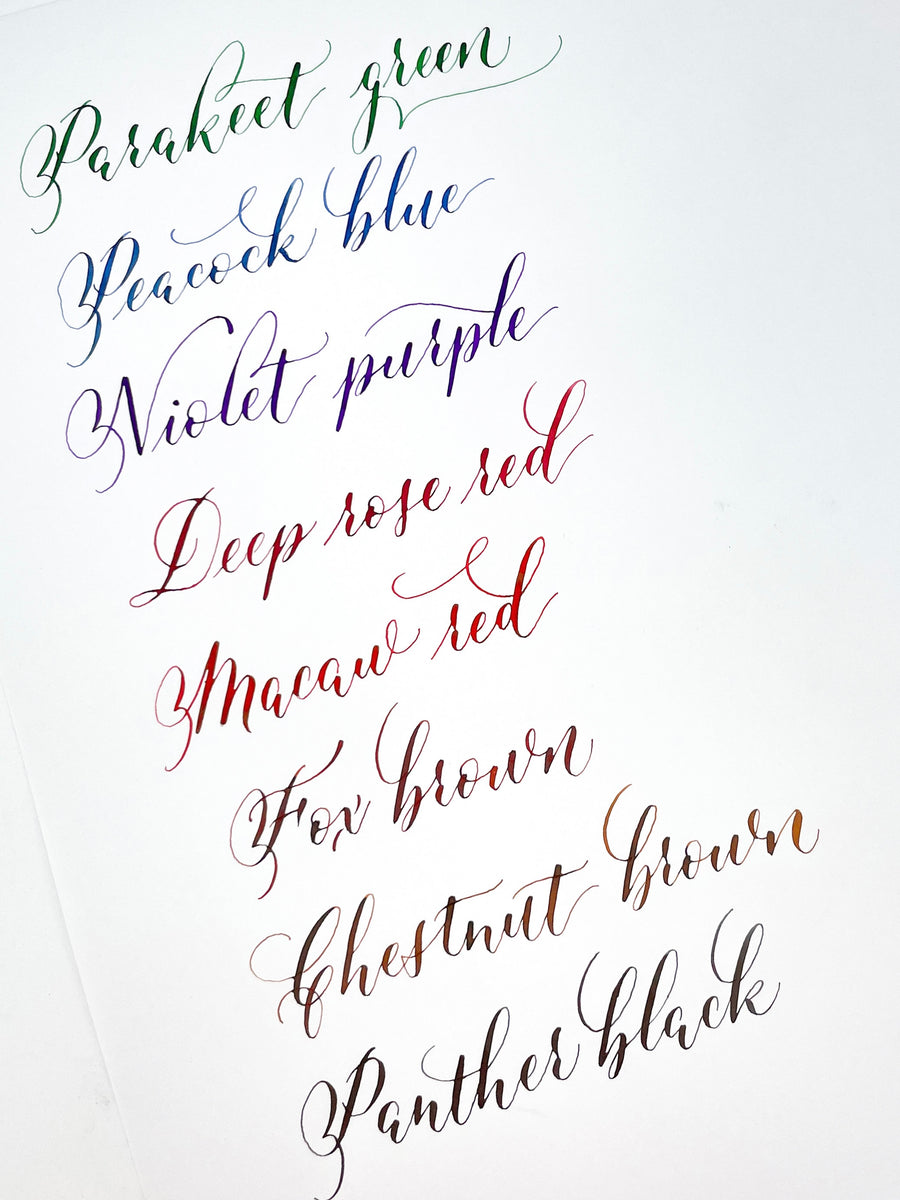 ROUSY CALLIGRAPHY INK Macaw red 30ml. – Linda Ola